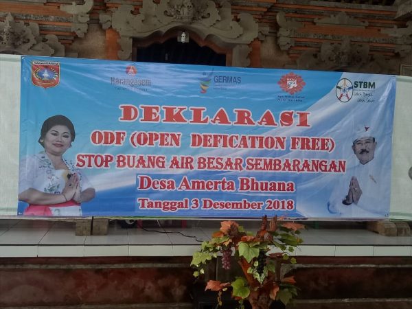Deklarasi ODF ( Open Defecation Free) desa Amerta Bhuana – Dinas ...
